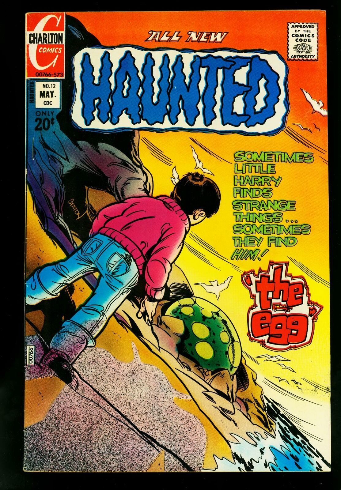 Haunted #12 1973- Charlton Horror Comics-Staton cover- FN | Comic Books ...