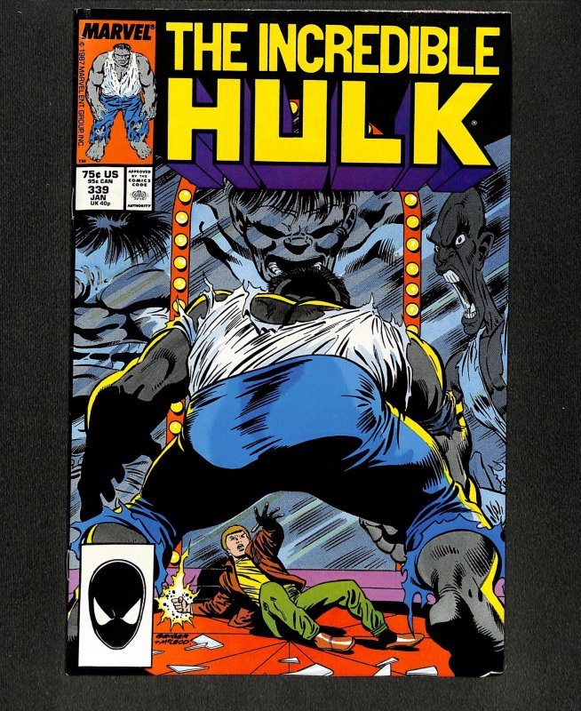 Incredible Hulk (1962) #339 | Full Runs & Sets, Marvel, Incredible Hulk ...