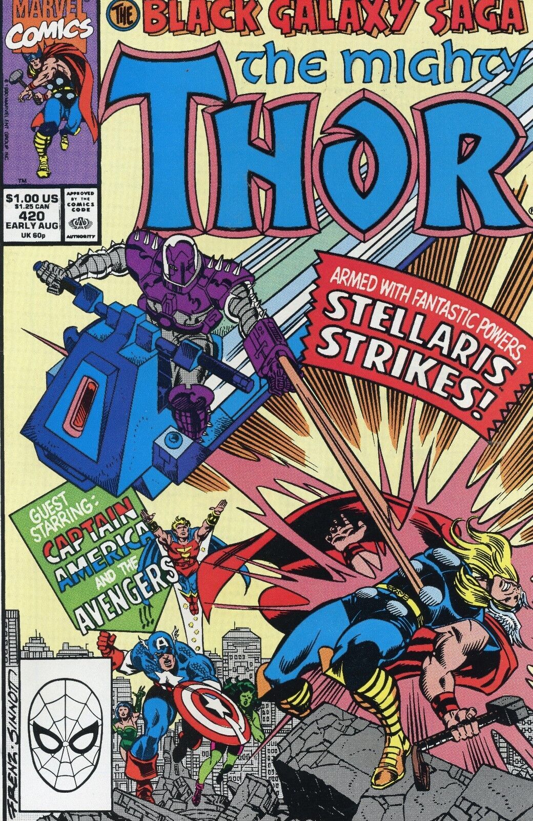 Thor # 420-450 LOT Ghost Rider Beta RAY Bill Silver Surfer DR Strange ...