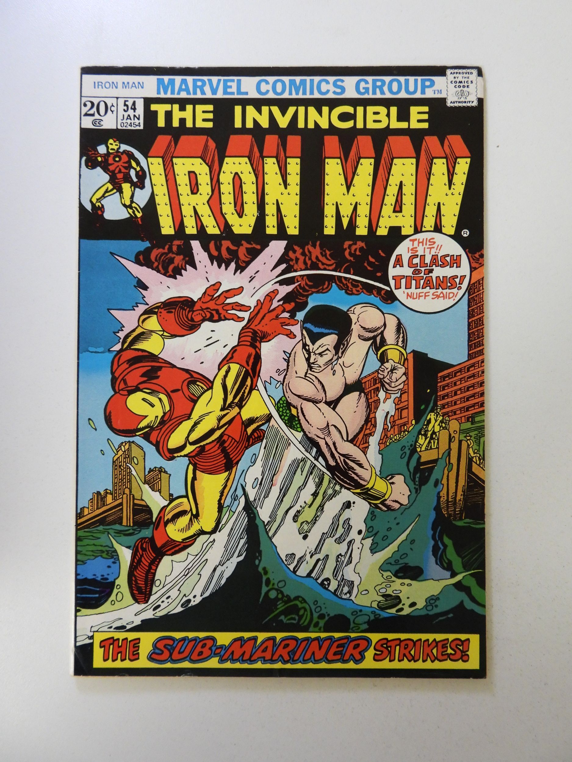 Iron Man #54 (1973) 1st appearance of Moondragon FN+ condition | Comic ...