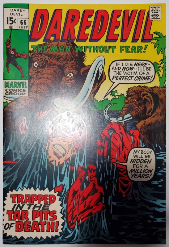 Daredevil #66 (1970) VF+ ...and One Cried Murderer! | Comic Books ...