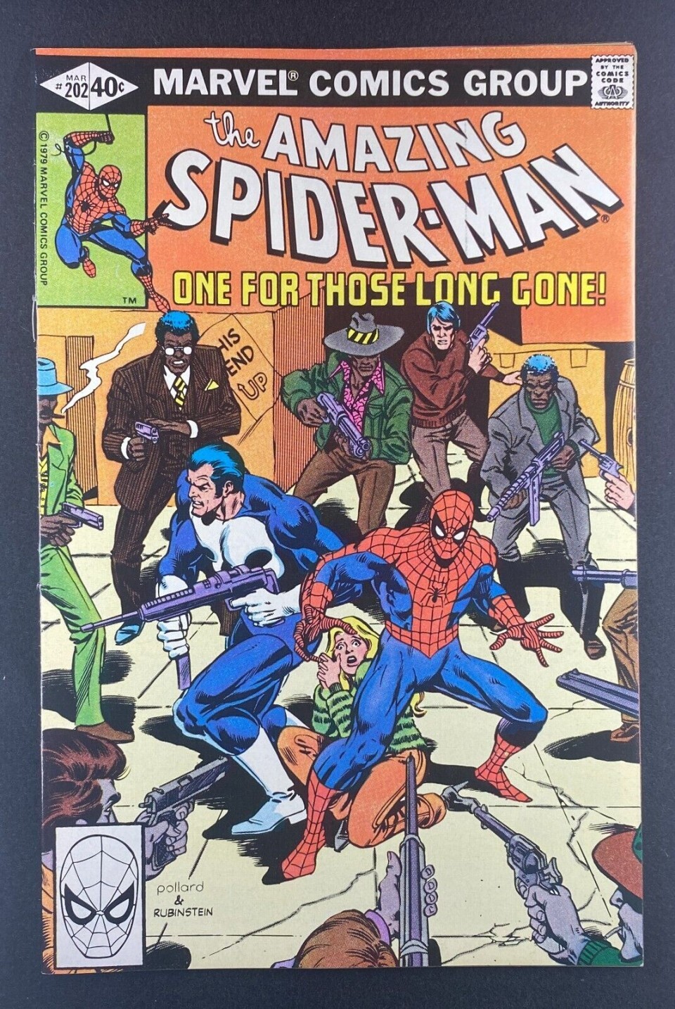 Amazing Spider-Man (1963) #202 VF (8.0) Punisher App Keith Pollard ...