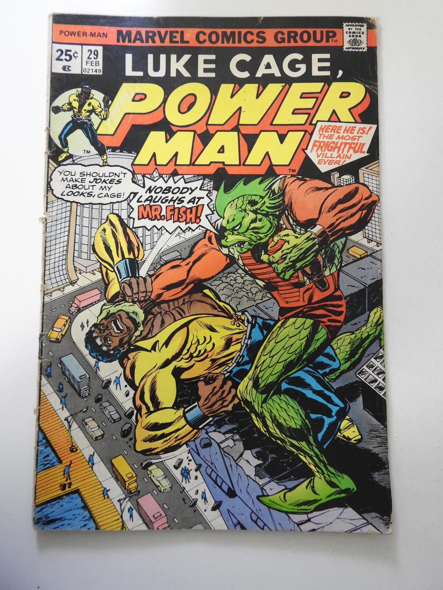 Power Man #29 (1976) | Comic Books - Bronze Age, Marvel, Superhero ...