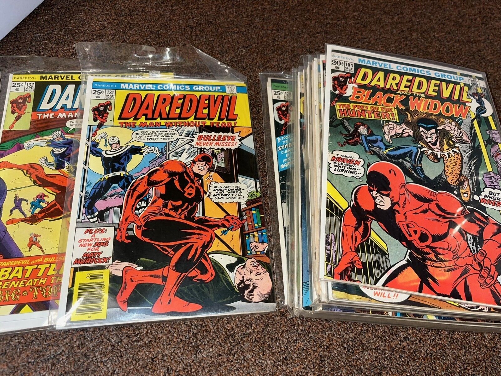 Huge Daredevil Lot - Complete Series Run of #s 4-380, Has 7, 16, 17 ...