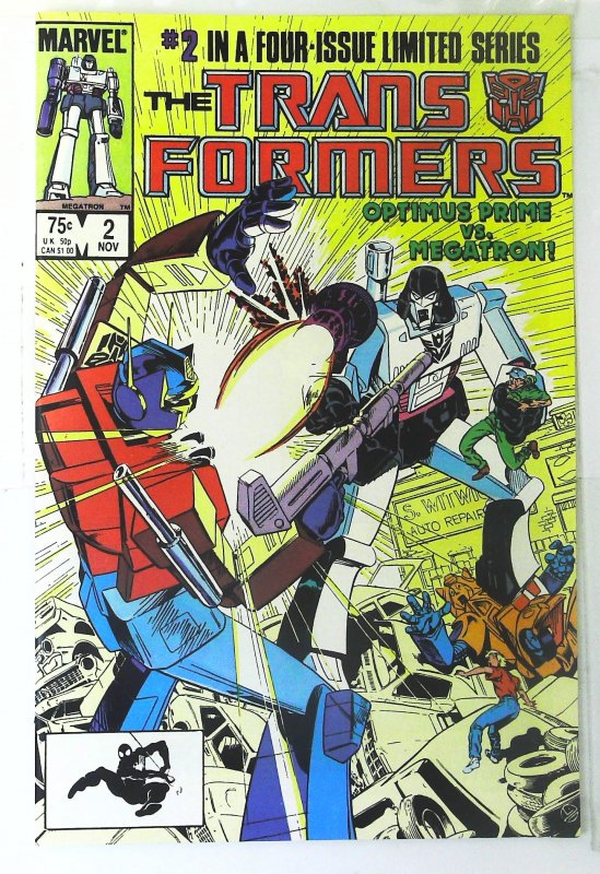 Transformers (1984 series) #2, NM- (Actual scan) | Comic Books - Copper ...
