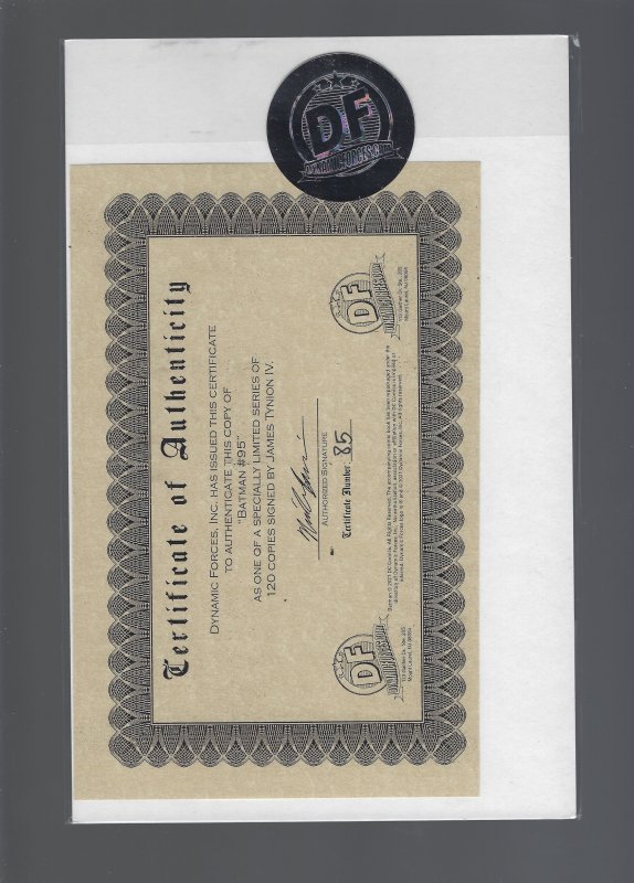 Batman #95 (2020) 85/120 signed by james Tynion IV | Comic Books ...