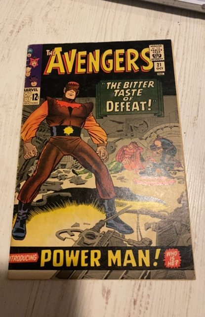 The Avengers #21 (1965)and now 1st powerman | Comic Books - Silver Age ...
