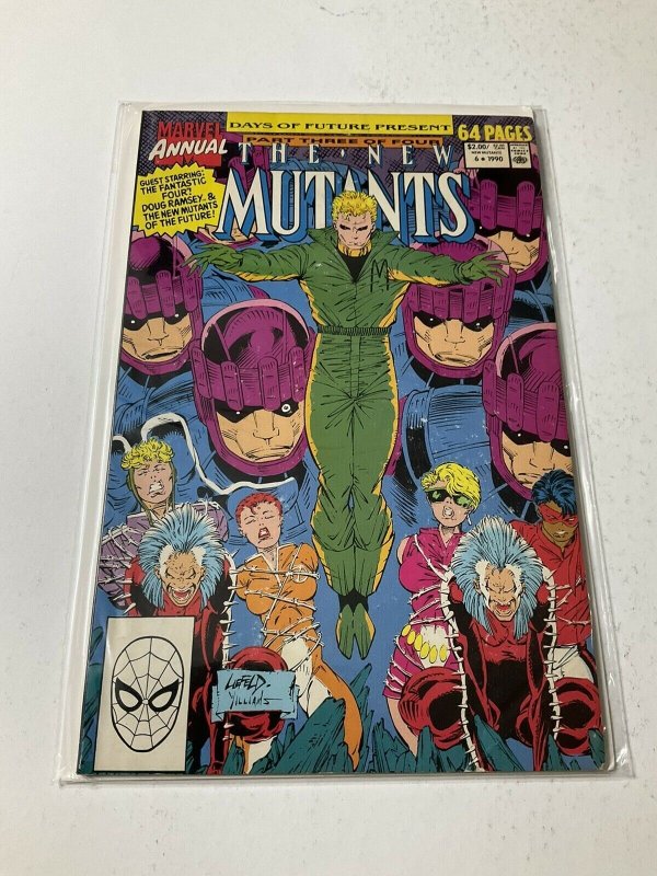 The New Mutants Annual 6 Vg Very Good 4.0 Marvel Comics | Comic Books ...