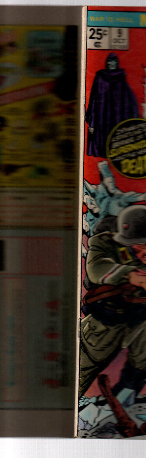 War is Hell #9 - 1st appearance of Death - KEY - military - 1974 - VG | Comic Books - Modern Age ...