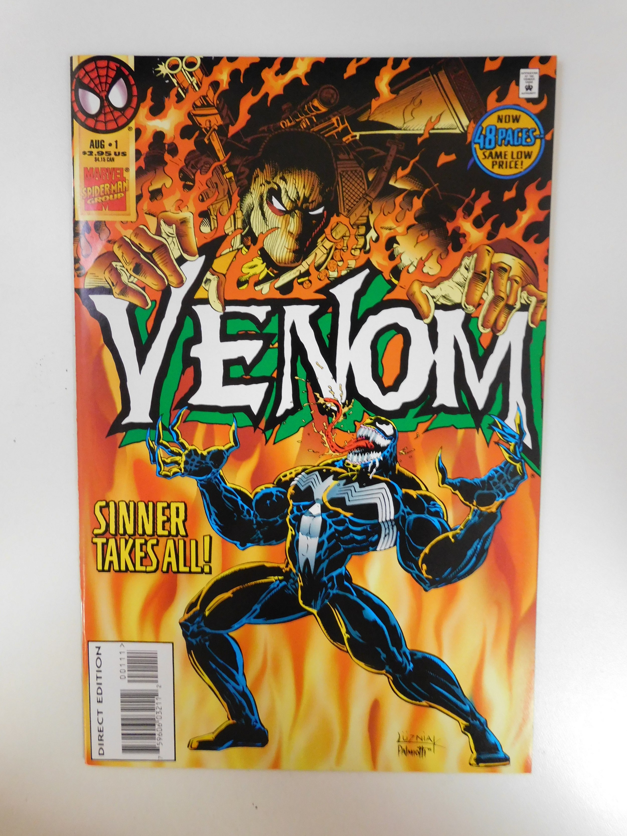 Venom: Sinner Takes All #1 (1995) | Comic Books - Modern Age, Marvel ...