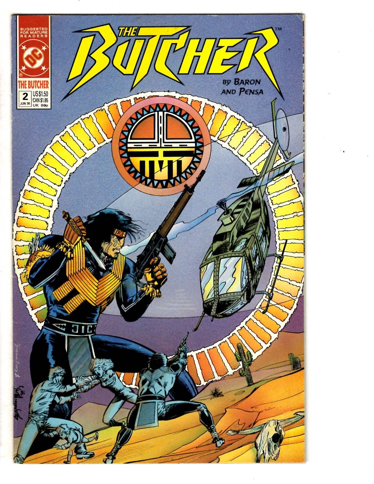 5 The Butcher DC Comic Books # 1 2 3 4 5 Limited Series Mike Baron ...
