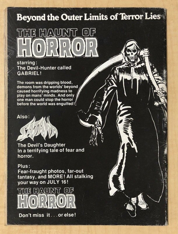 The Haunt of Horror Magazine #2 VG- 3.5 Marvel 1974 Exorcist | Comic ...