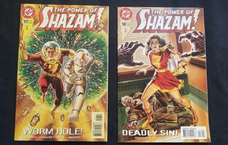 Power de Shazam 4PC (MB) Números # 17-20, Agujero Gusano, Deadly Sin ...