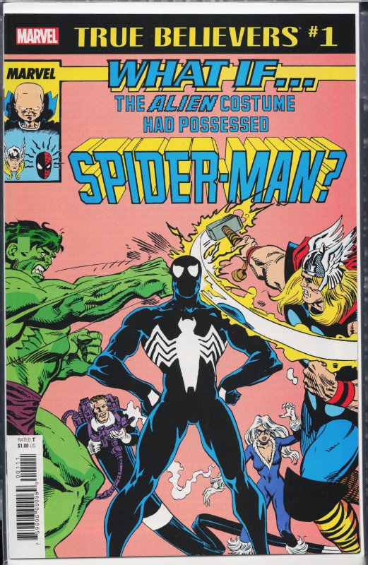 True Believers: What If... The Alien Costume Had Possessed Spider-Man ...