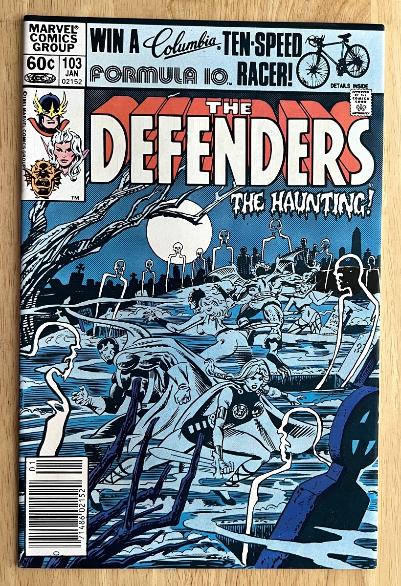 Defenders 103 Null Living Darkness 1st Appearance (1982) B7 | Comic ...