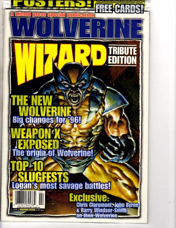 Lot Of 2 Wizard Comic Book Magazines X-Men Collector's Edition ...