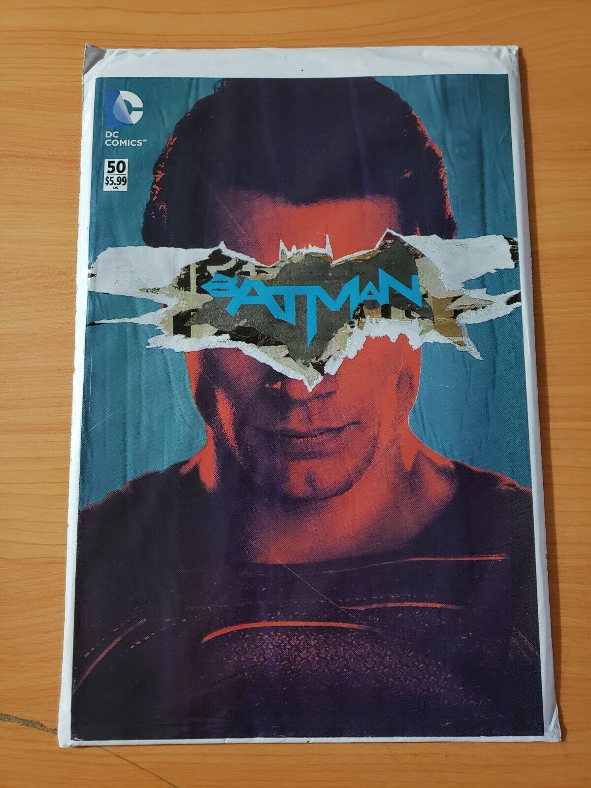 Batman #50 Jim Lee Variant SEALED POLY BAG ~ NEAR MINT NM ~ 2016 DC ...