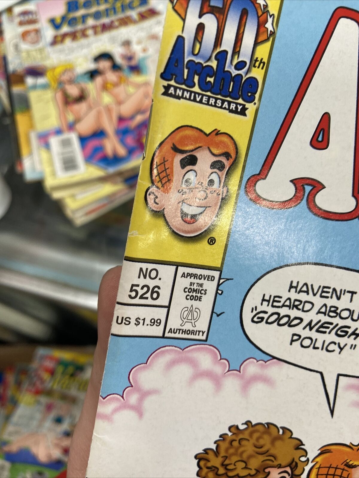 RARE NEWSSTAND Archie #526 (2002) Classic Goldberg Beach GGA VG | Comic ...