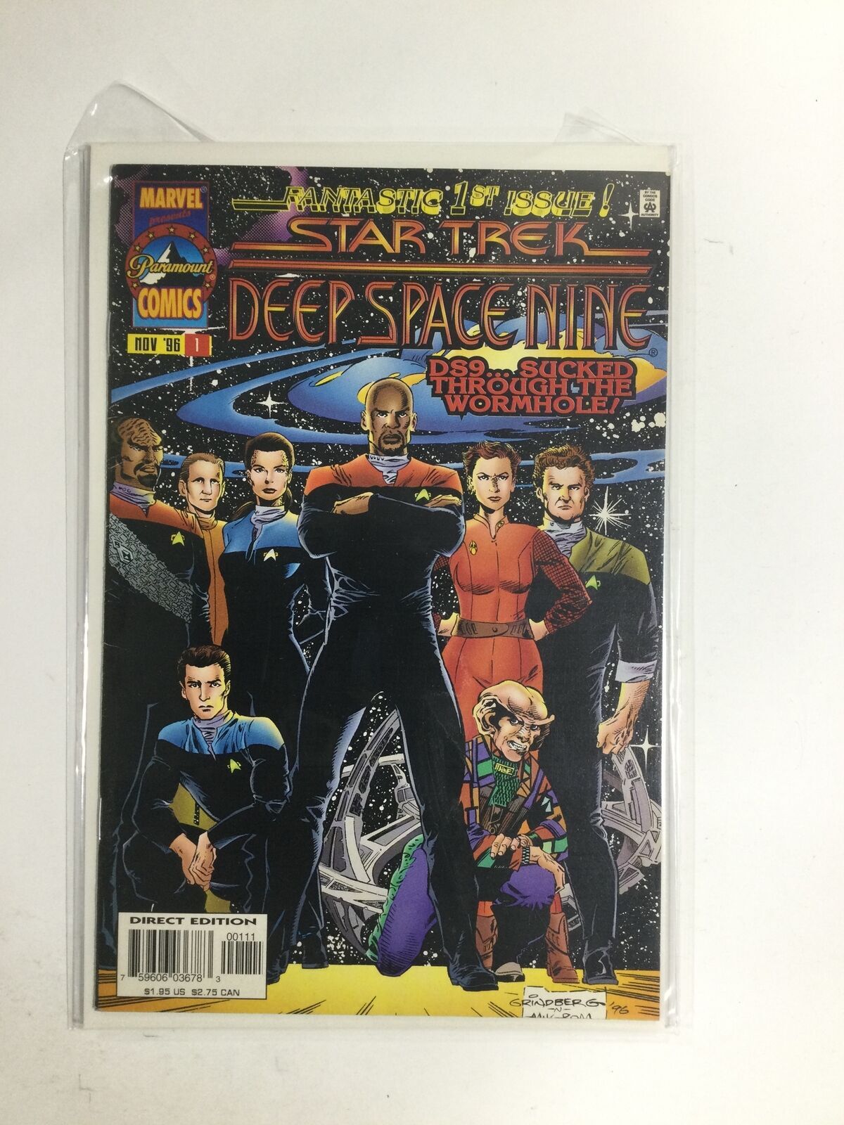 Star Trek: Deep Space Nine #1 (1996) VF3B136 VERY FINE VF 8.0 | Comic ...