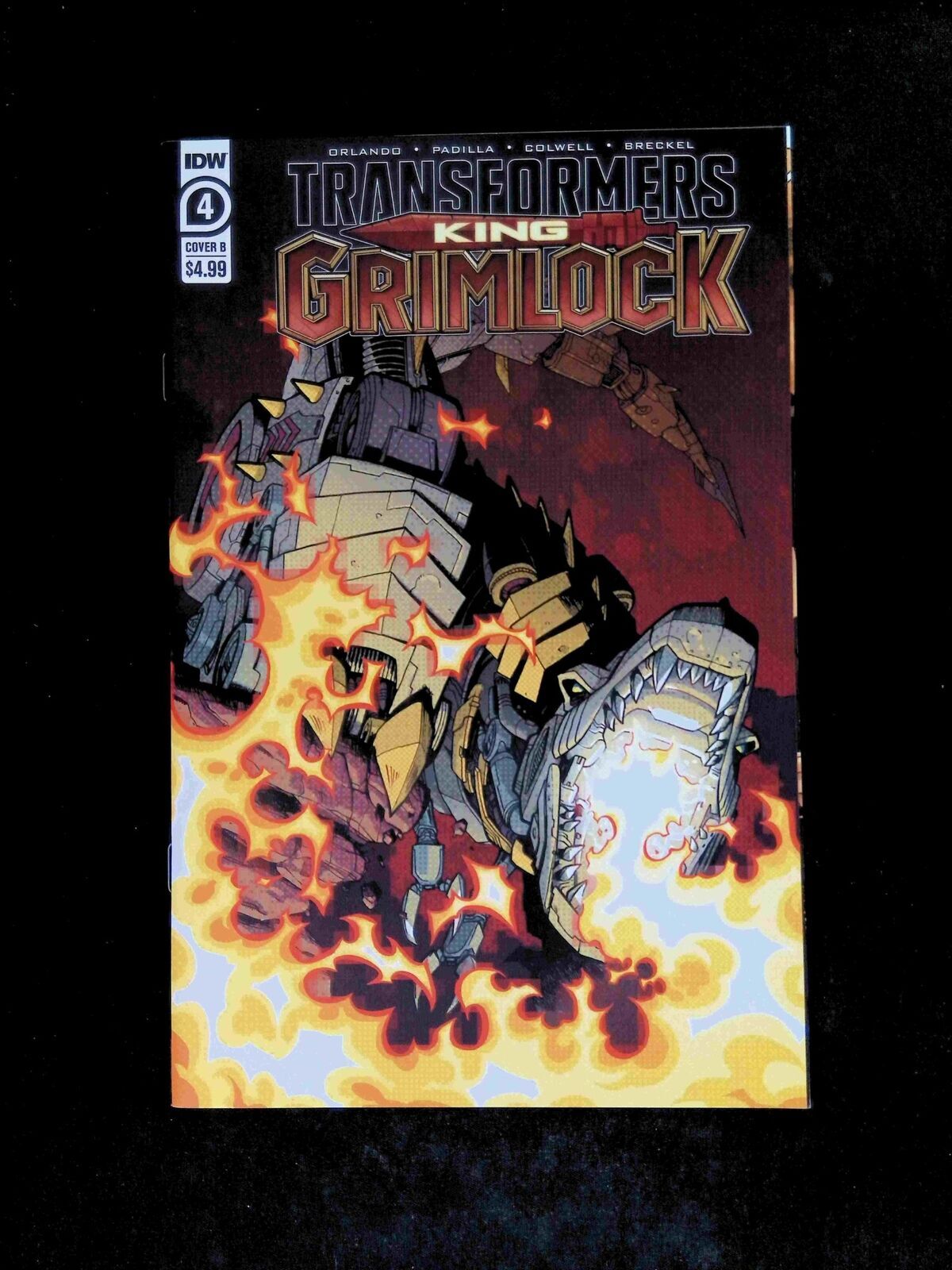 Transformers King Grimlock #4B IDW Comics 2021 NM Kyriazis Variant ...