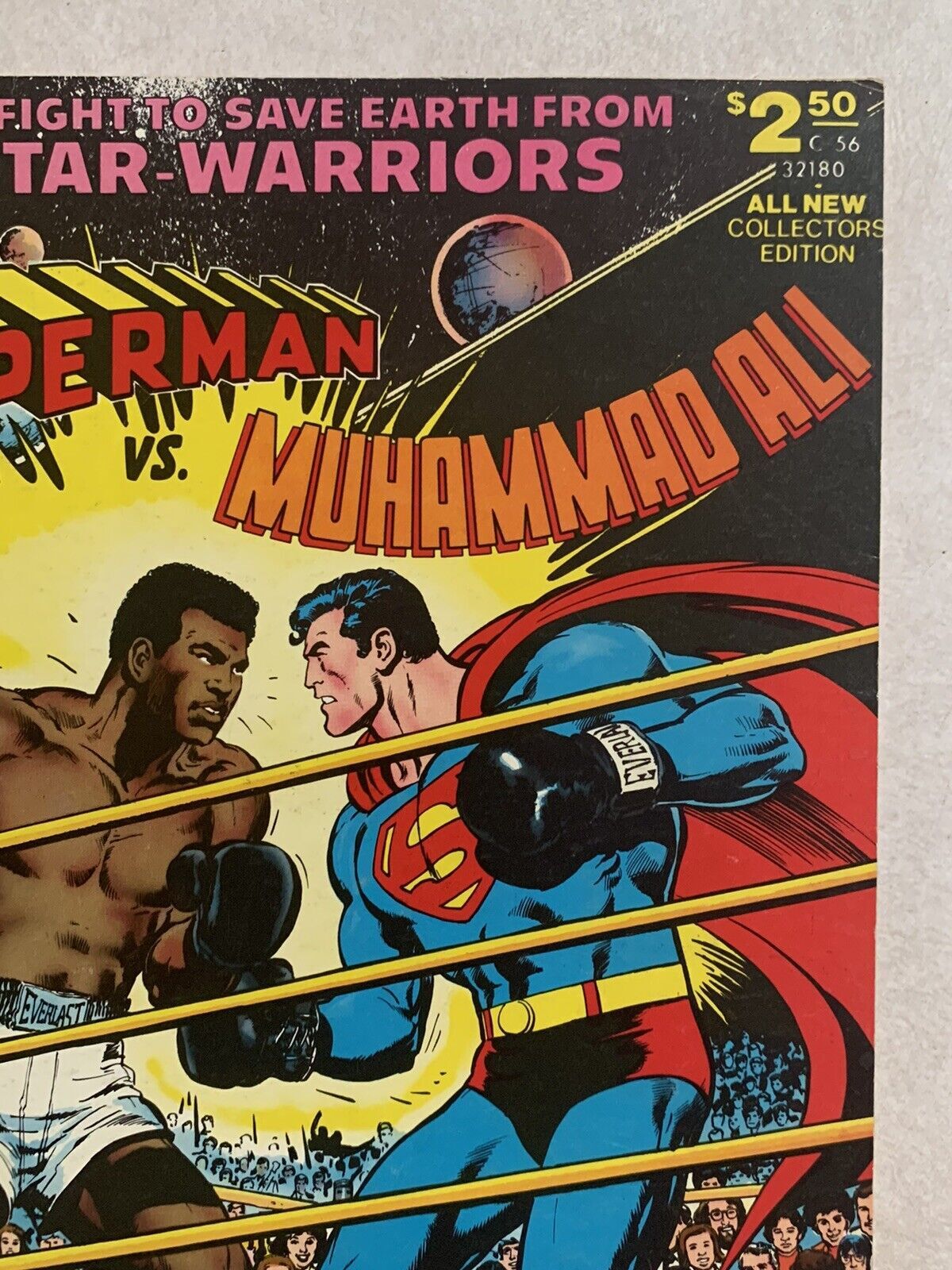 Superman vs Muhammad Ali Collector Edition 56 DC 1978 Treasury Neal ...