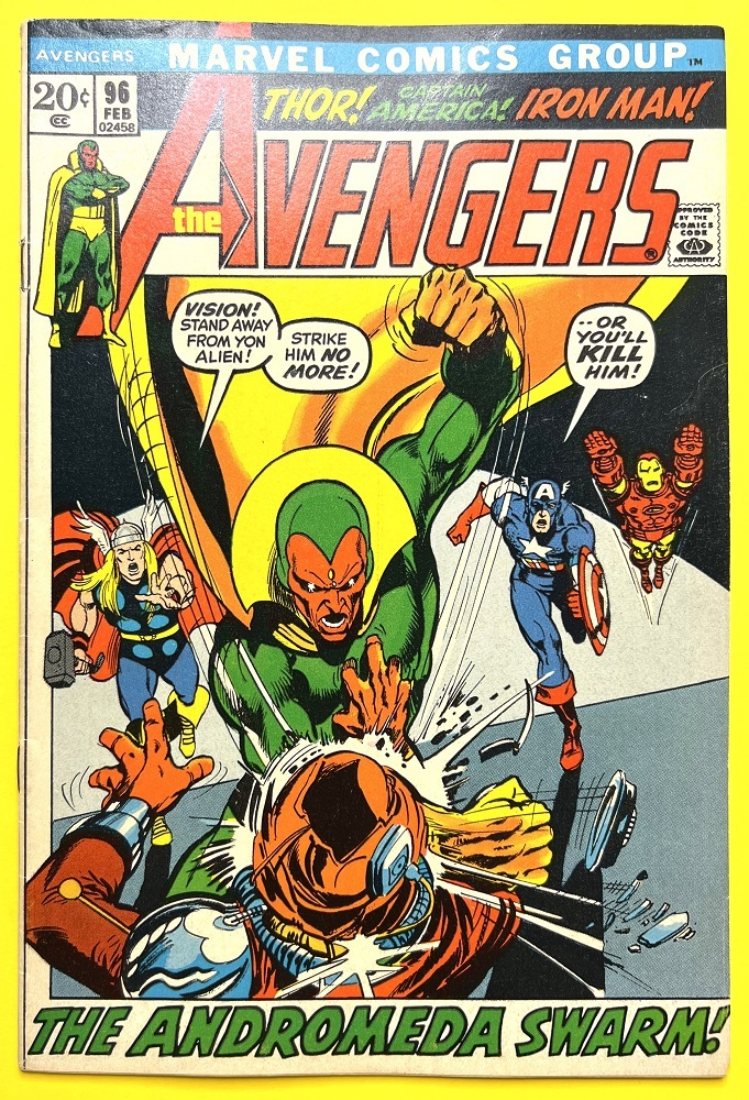 The Avengers 96 NEAL ADAMS KREE SKRULL WAR (1972) | Comic Books ...