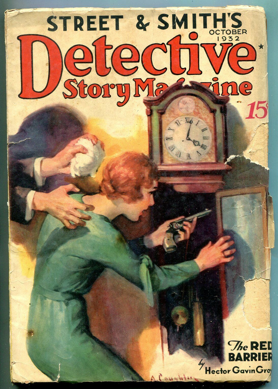Detective Story Pulp October 1932- Red Barrier- Hector Gavin Grey ...