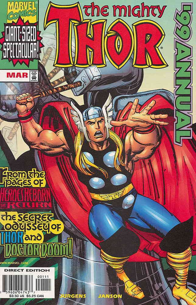 Thor (Vol. 2) Annual #1999 FN ; Marvel | 99 Doctor Doom | Comic Books ...