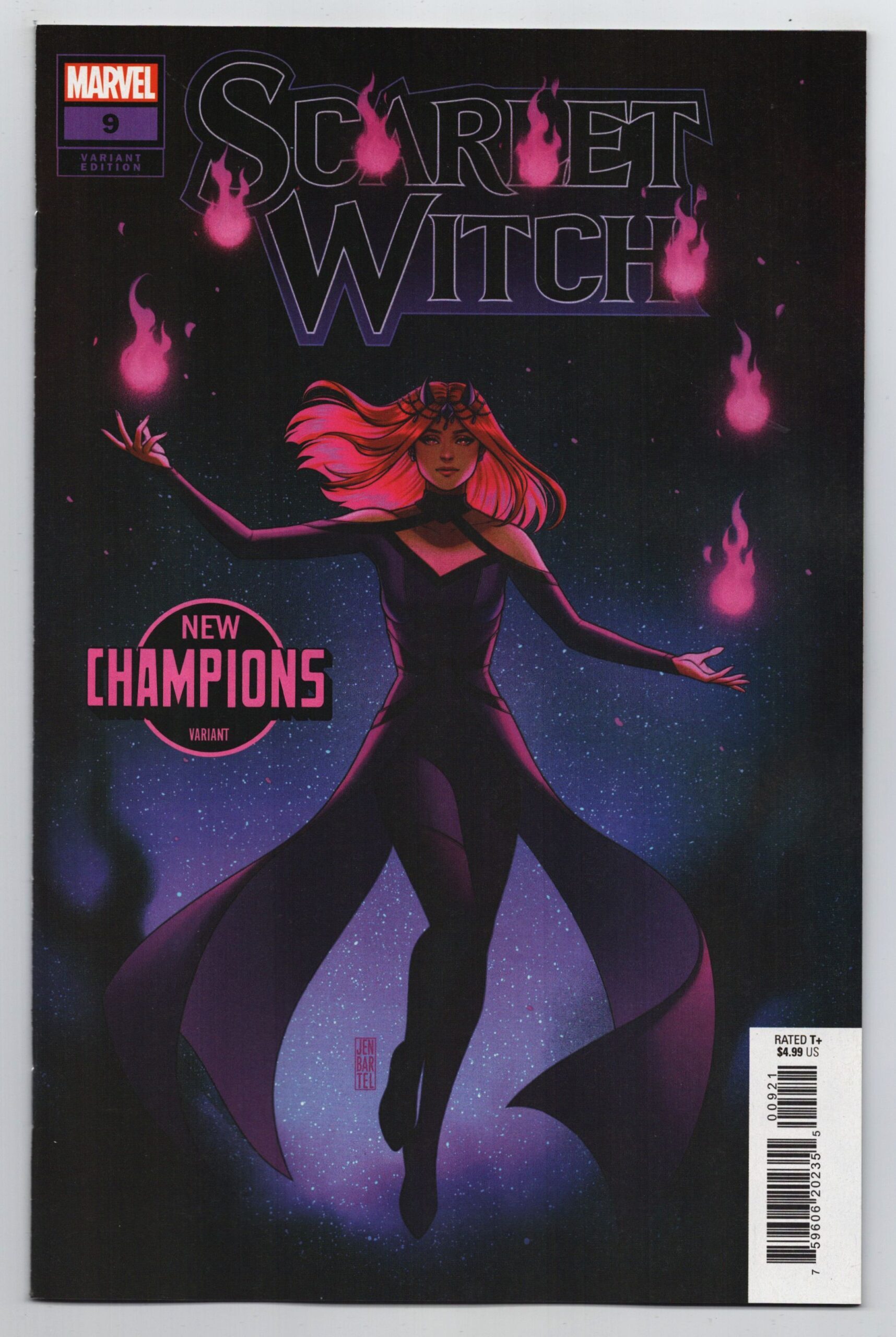 Scarlet Witch #9 Jen Bartel New Champions Variant (Marvel, 2023) NM ...