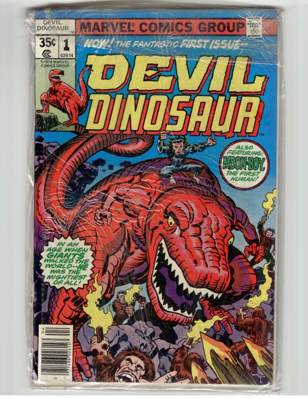 Devil Dinosaur #1 (1978) Devil Dinosaur [Key Issue] | Comic Books - Bronze Age, Marvel, Fantasy ...