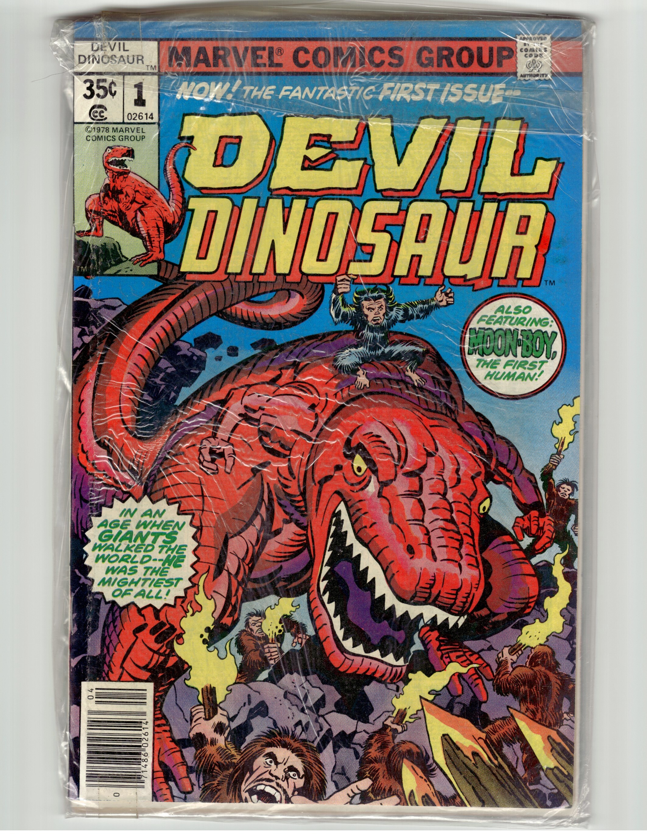 Devil Dinosaur #1 (1978) Devil Dinosaur [Key Issue] | Comic Books - Bronze Age, Marvel, Fantasy ...