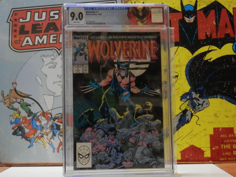 Wolverine #1 (1988)(9.0) (1st ongoing series, 1st app. as Patch ...