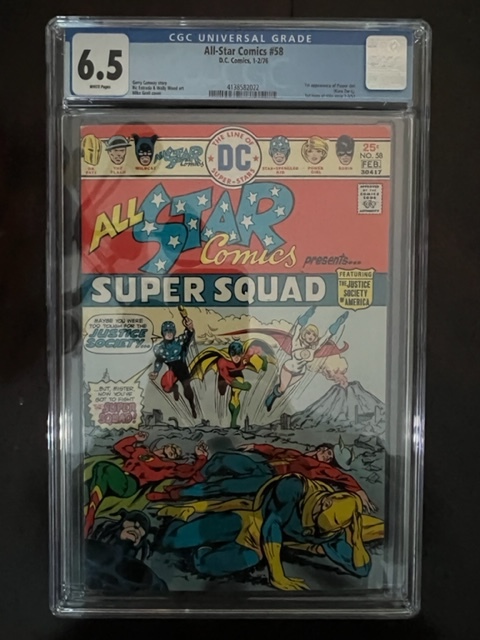 All-Star Comics #58 (1976) - 1st App of Wonder Girl!! CGC 6.5 | Comic ...