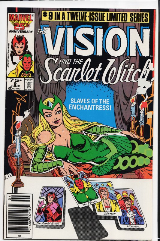 The Vision and the Scarlet Witch #9 (1986) The Vision | Comic Books ...