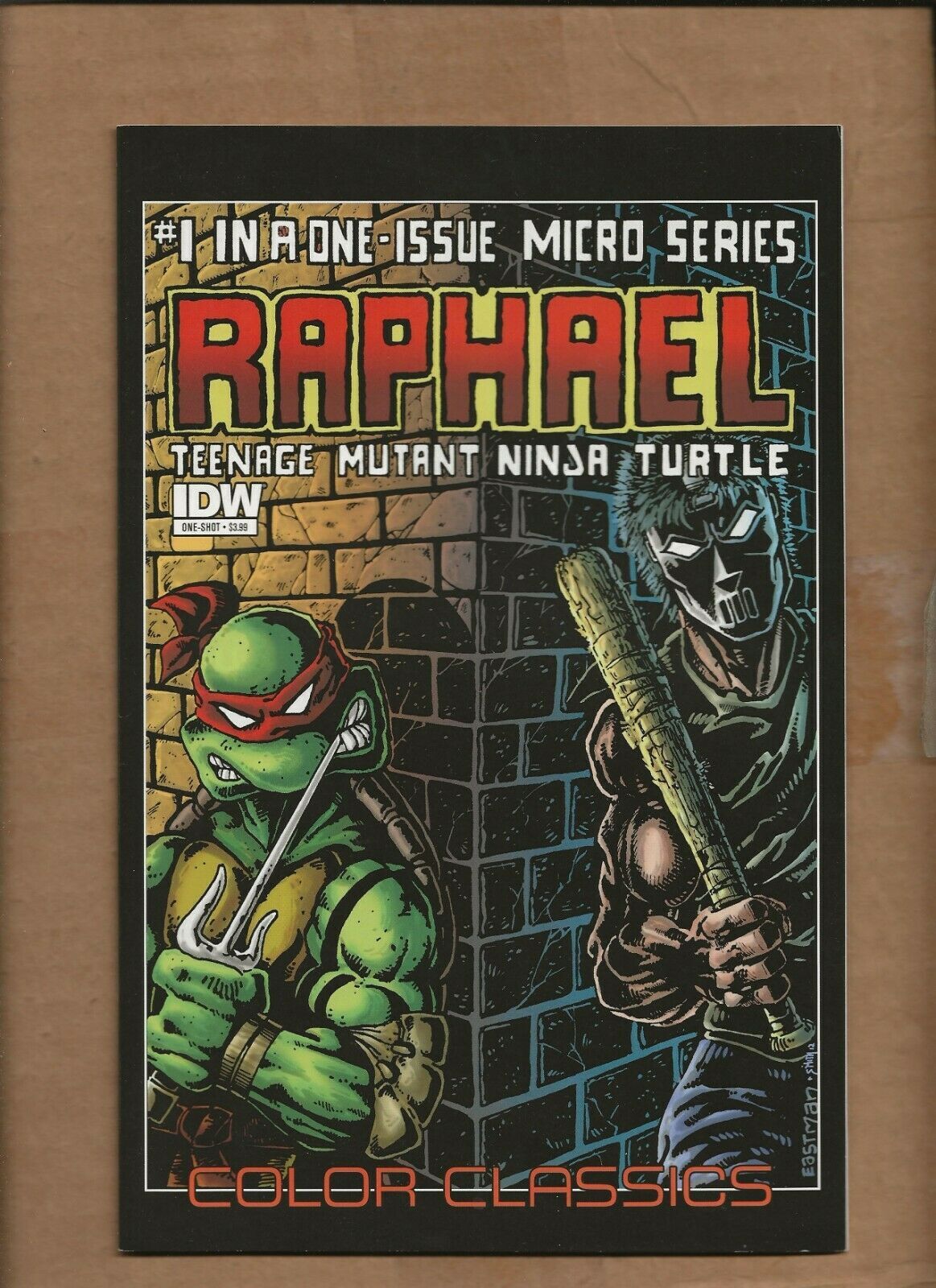 Raphael Teenage Mutant Ninja Turtles #1 Micro IDW Reprint Tmnt Color ...