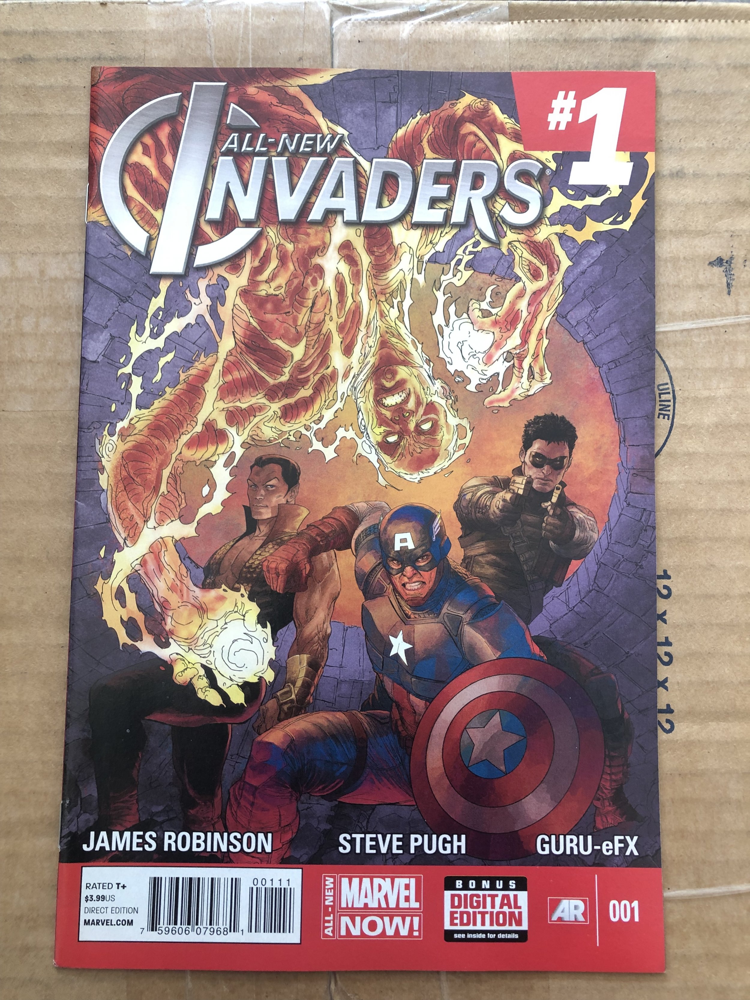 All-New Invaders #1 Second Printing Variant (2014) | Comic Books ...