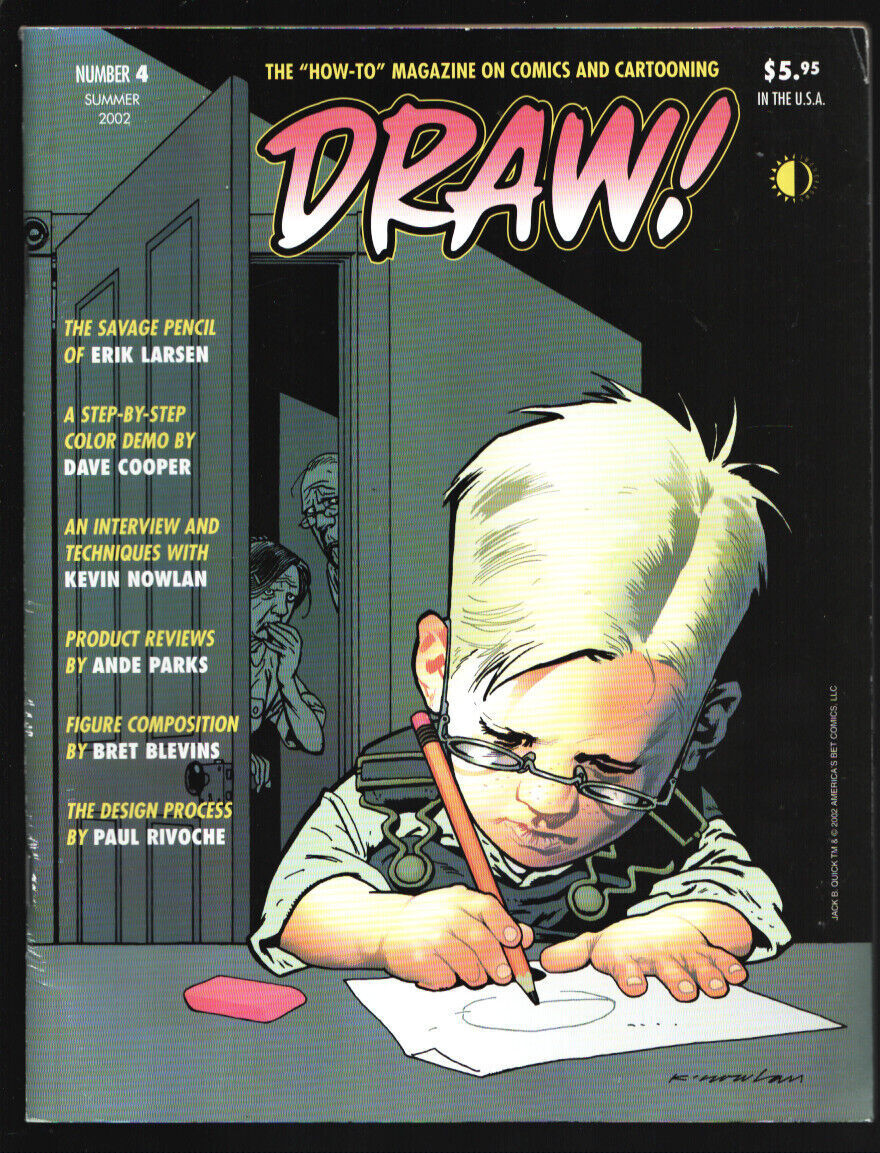 Draw #4 Summer 2002- "How-To" magazine on comics & cartooning-Erik ...