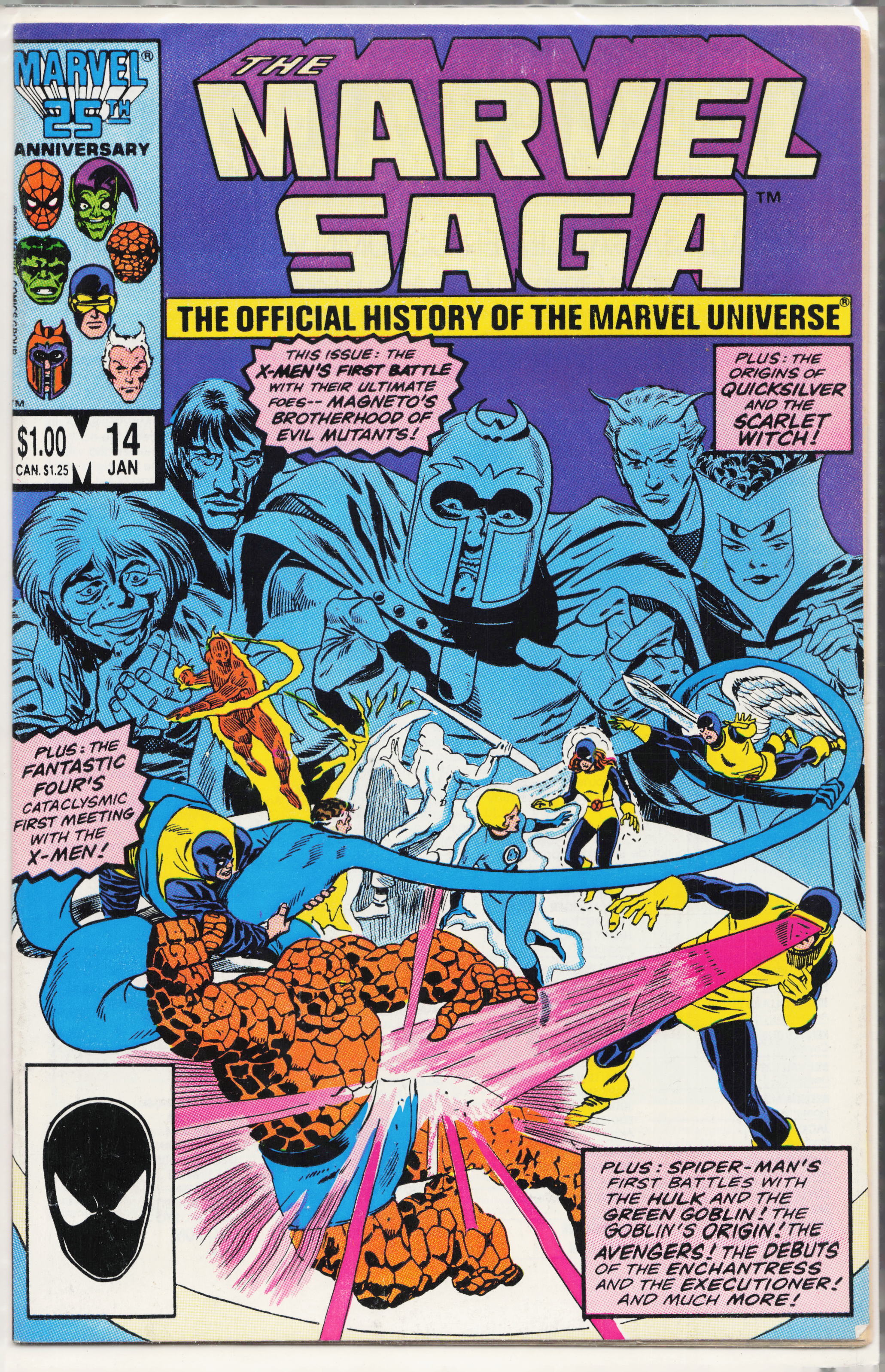 The Marvel Saga The Official History of the Marvel Universe #14 (1987 ...