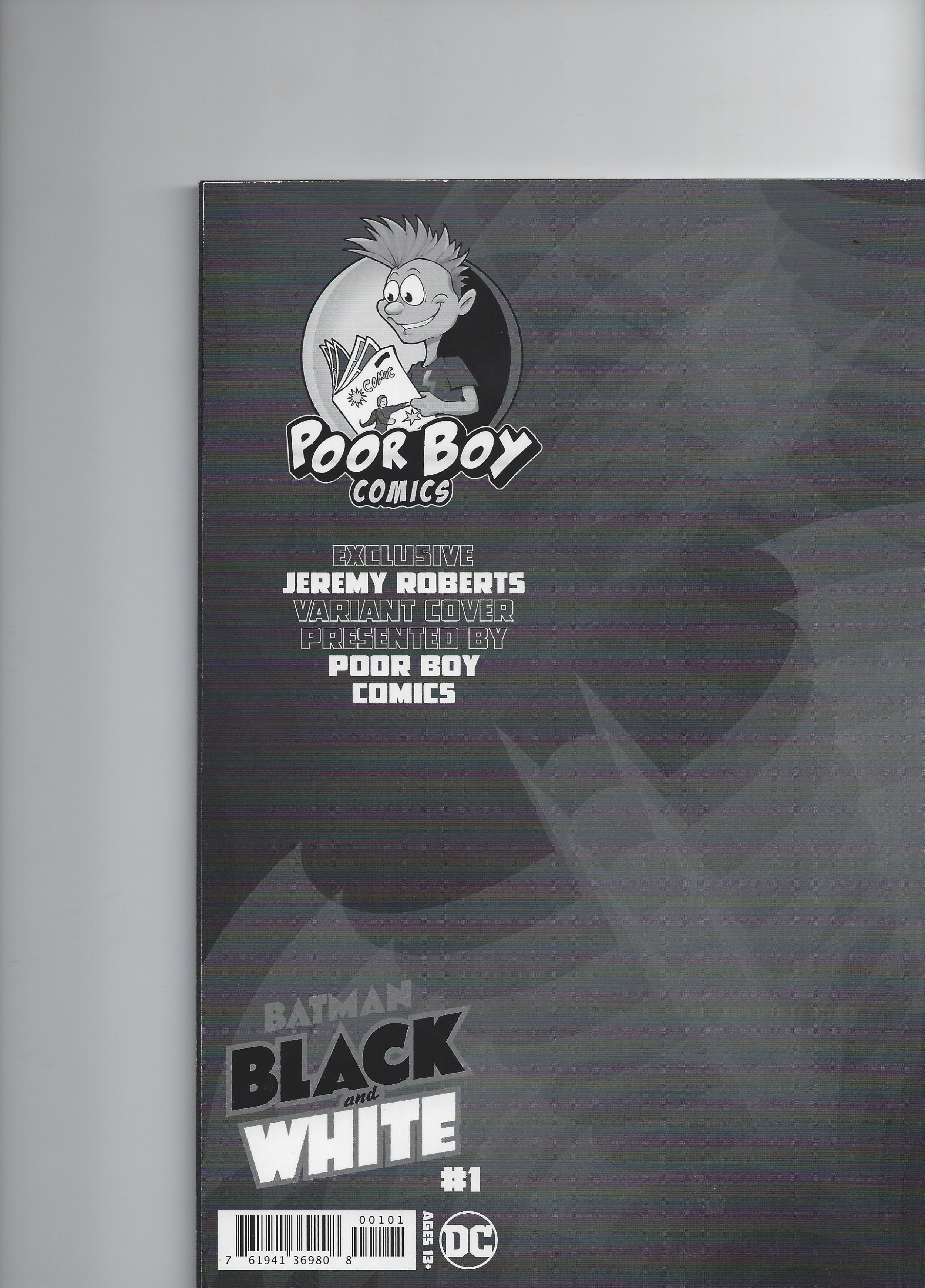 batman black and white #1 poor boy batman | Comic Books - Modern Age ...