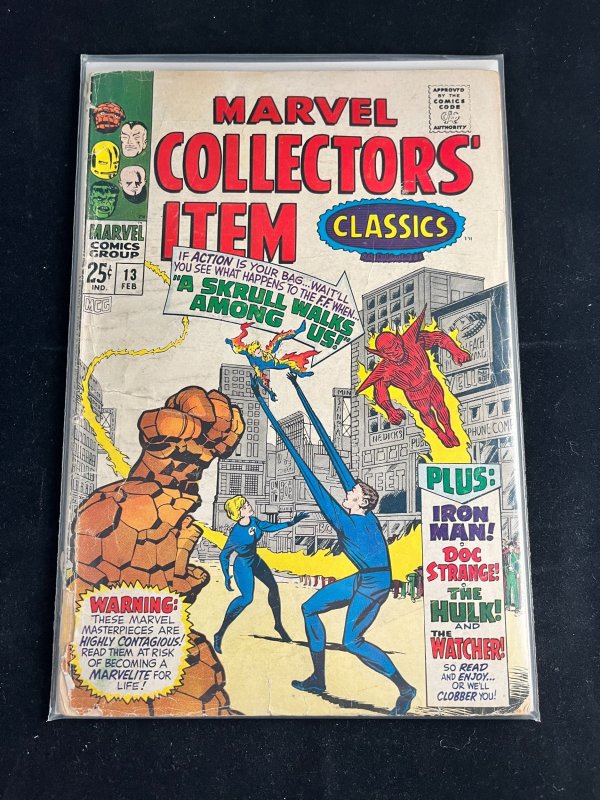 Marvel Collectors' Item Classics #13 (1968) | Comic Books - Silver Age ...