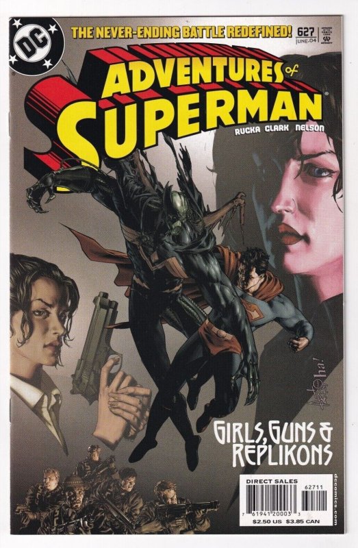 Adventures Of Superman #627 June 2004 Greg Rucka Matthew Clark Nelson ...