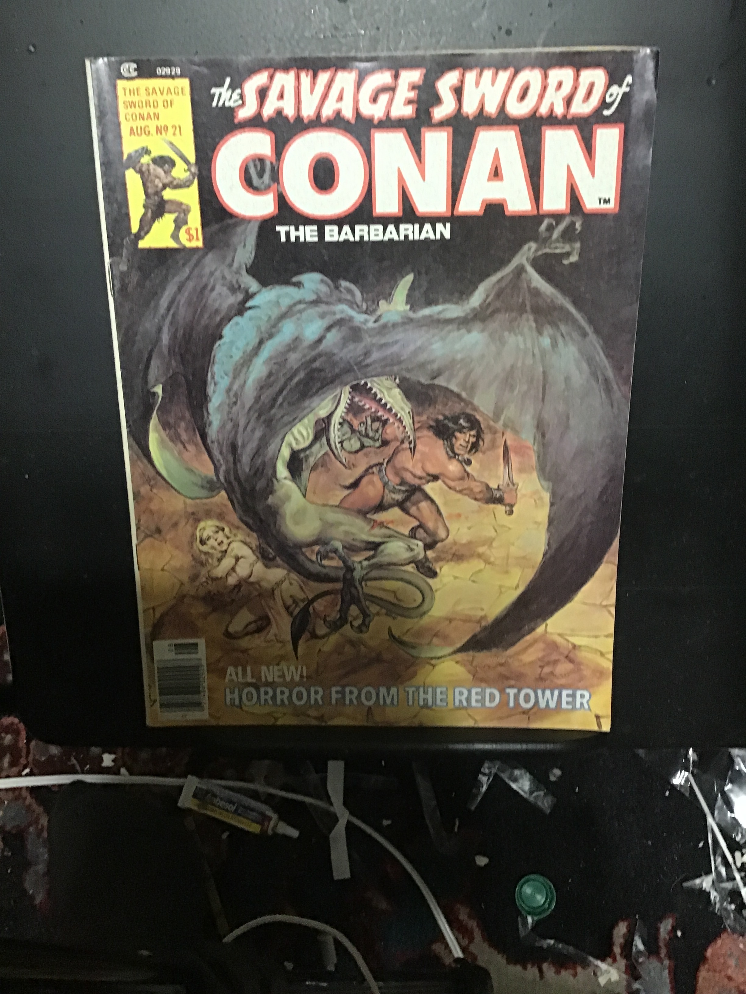 The Savage Sword of Conan #21 (1977) High grade red tower keeper! VF/NM ...