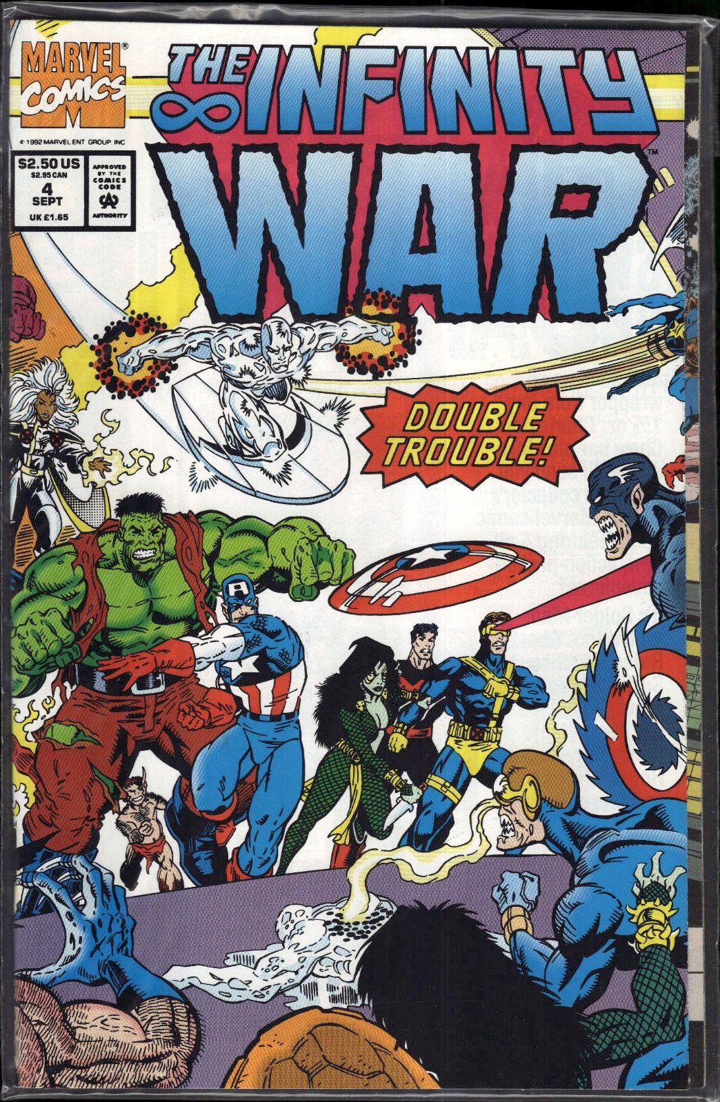 The Infinity War #4 (1992) Captain America | Comic Books - Modern Age ...