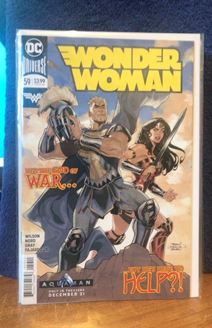 Wonder Woman #59 Terry & Rachel Dodson Cover (2019) | Comic Books ...