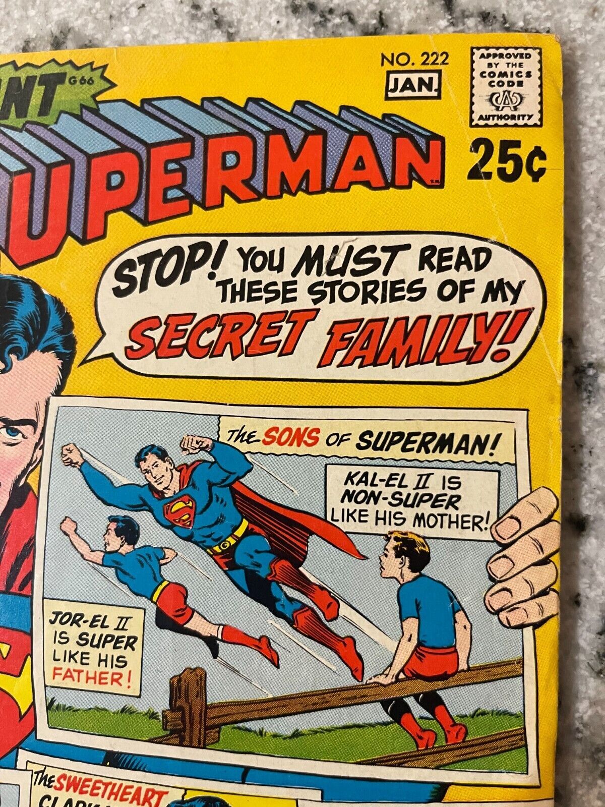 Superman # 222 VG/FN DC Comic Book Smallville Batman Lex Luthor Lois ...