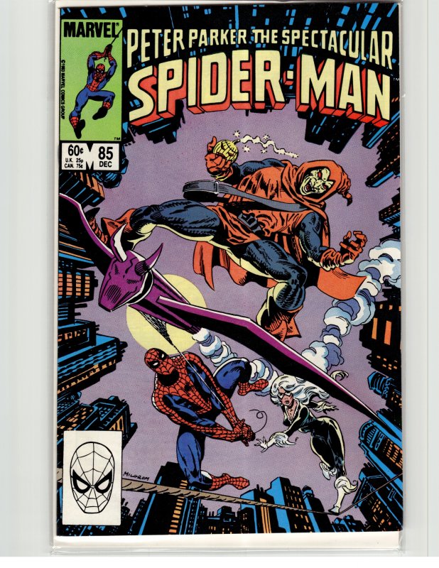 The Spectacular Spider-Man #85 (1983) Black Cat | Comic Books - Bronze ...