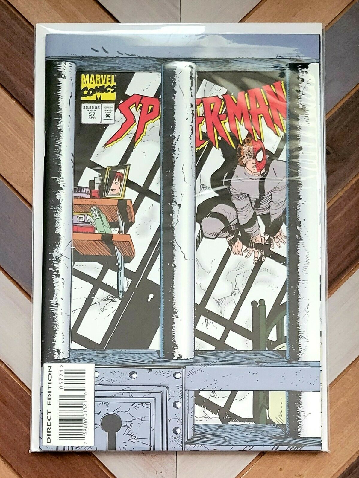 SPIDER-MAN #57 (Marvel 1995) Die-cut, prison cover. NM unread | Comic ...