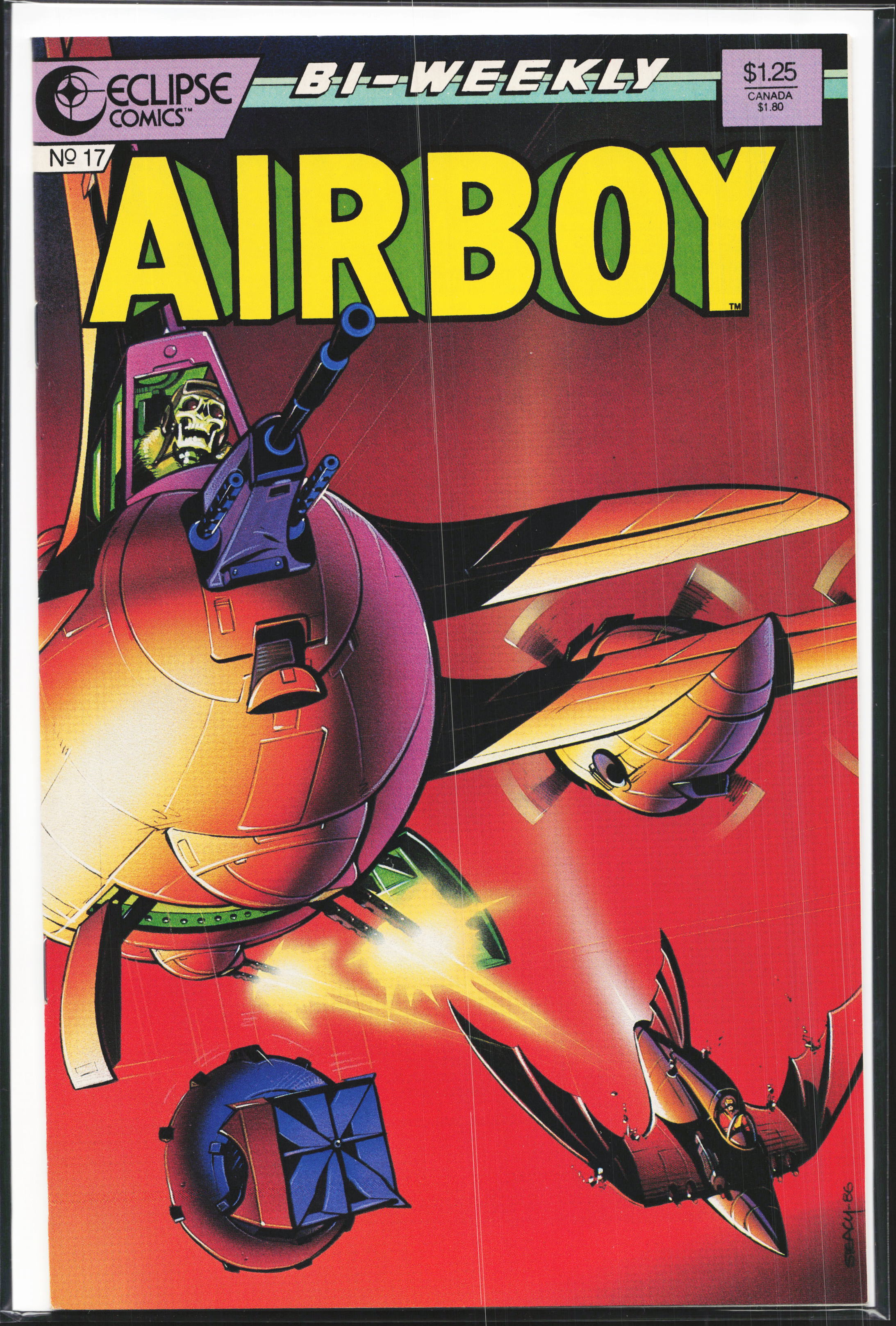 Airboy #17 (1987) Airboy [Key Issue] | Comic Books - Copper Age, Eclipse, Airboy / HipComic