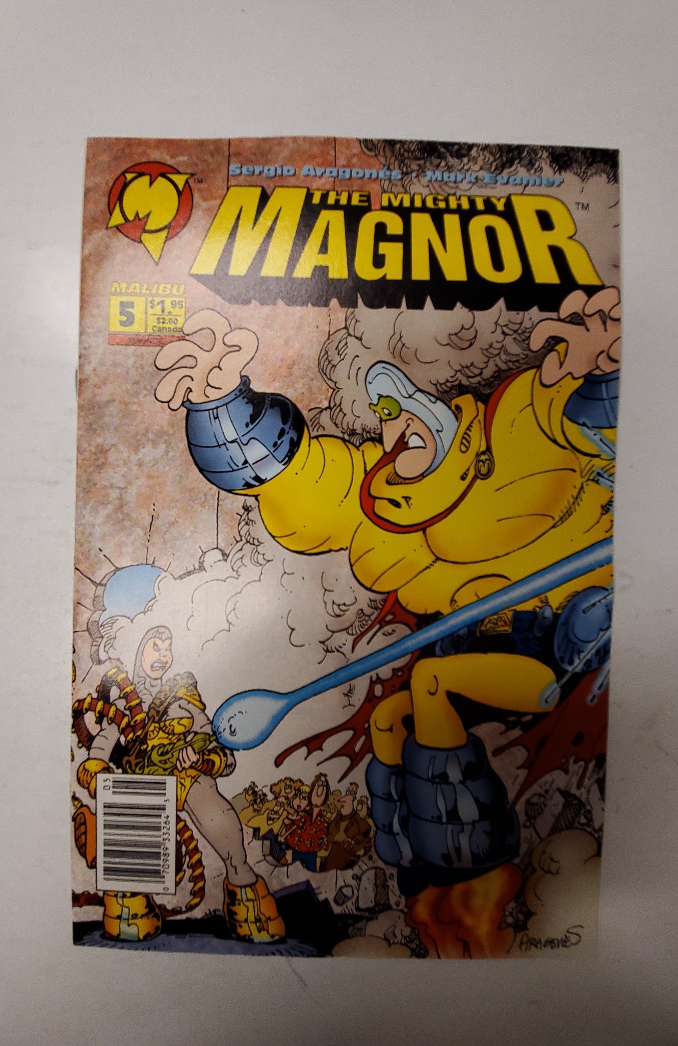 The Mighty Magnor #5 (1993) NM Malibu Comic Book J674 | Comic Books ...