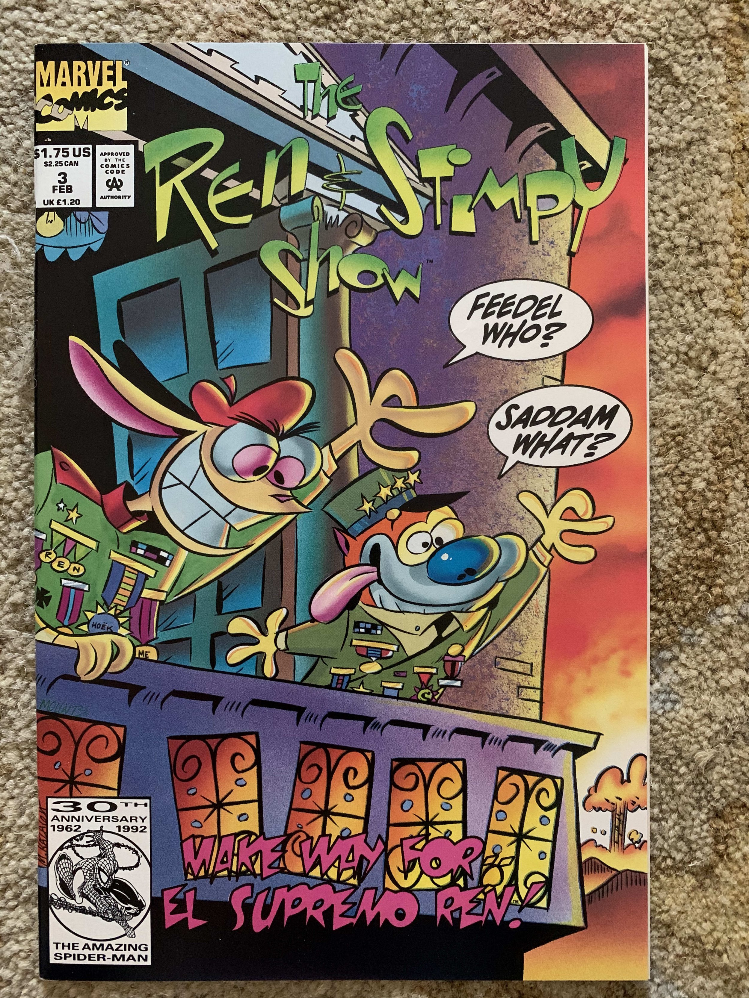 The Ren & Stimpy Show #3 (1993) | Comic Books - Modern Age, Marvel ...